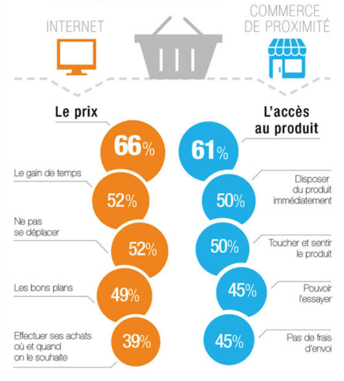 Les motivations du consommateur sur le choix du canal d’achats Les motivations du consommateur sur le choix du canal d’achats